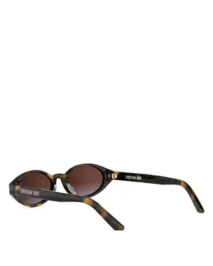 Dior Pacific Oval Sunglasses, 52mm