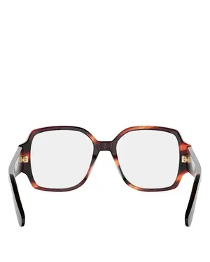 Dior Rectangular Eyeglasses 53mm