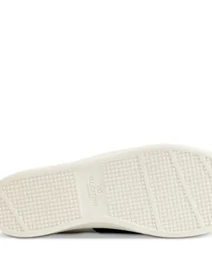 Valentino Garavani Leather Sneakers - White/black