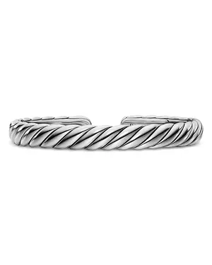 David Yurman Sculpted Cable Flex Bracelet - Silver