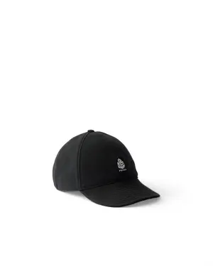 Prada PRADA Pique Baseball Cap Black