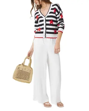 Splendid Liberty Mixed Print Cardigan