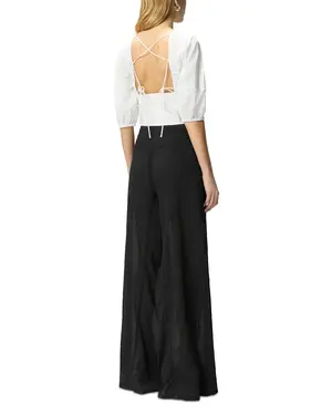 Pinko Acireale Cotton Poplin Blouse - White