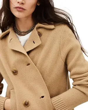 Ba&sh Vesta Cardigan Sweater