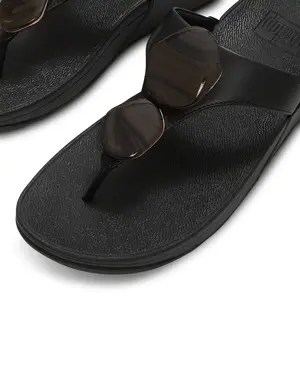 Fitflop Lulu Embellished Wedge Sandals