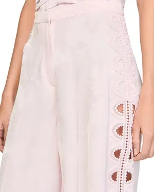 Sandro Floral Jacquard Bermuda Shorts