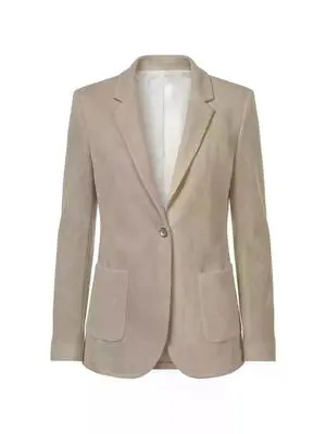 Seventy Single-breasted Patch-pocket Jacket - Neutrals