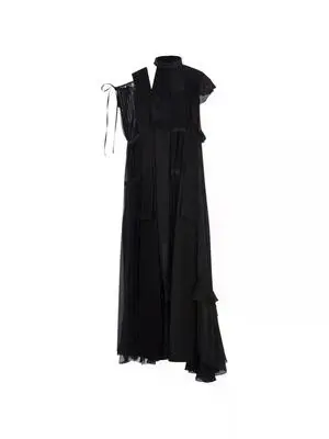 Sacai Asymmetrical Ruffled Dress