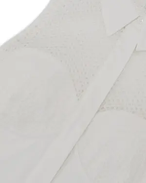 REISS Hera Lace Trim Sleeveless Midi Dress