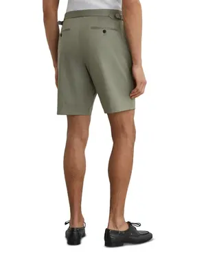 REISS Cantwell Tailored Shorts - Sage