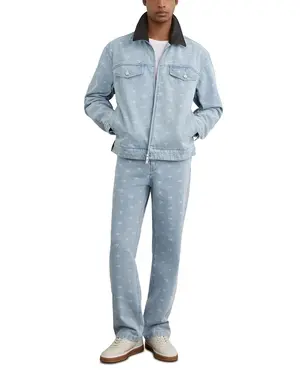 REISS X Mclaren Relaxed Fit Speedmark Jeans