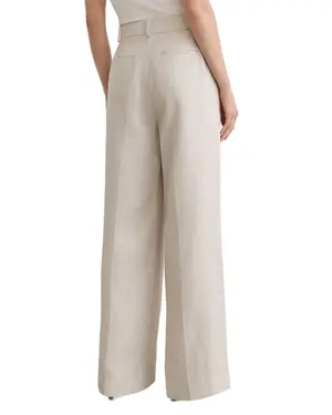 REISS Nolah Wide Leg Pants
