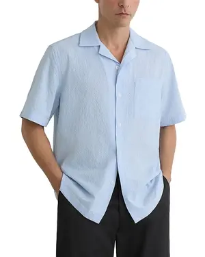REISS Eclipse Shirt - Soft Blue