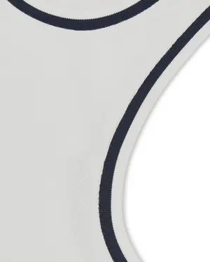 REISS Matilda Contrast Trim Vest