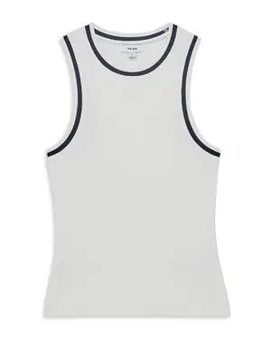 REISS Matilda Contrast Trim Vest