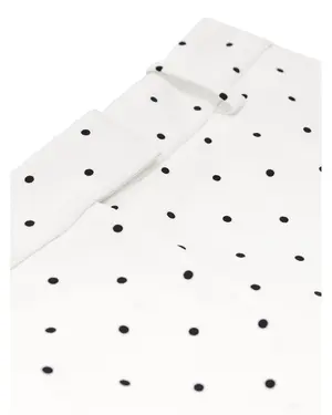 REISS Petite Beatrix Polka Dot Wide Leg Pants