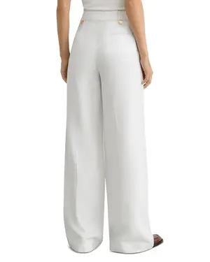 REISS Kaia Trousers - White