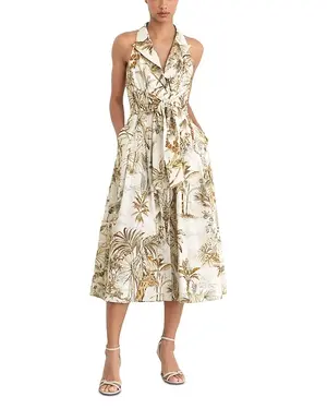 Sleeveless Printed Day Dresses