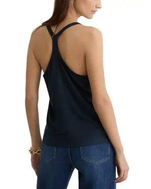 REISS Lidie Linen Vest