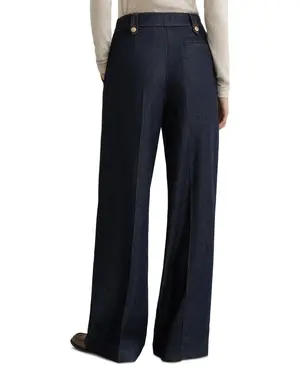 REISS Kaia Wide Leg Pants