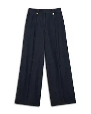 REISS Kaia Wide Leg Pants