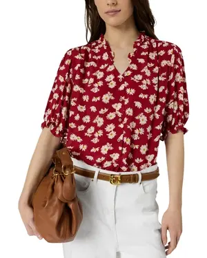 Gerard Darel Clyah Floral Viscose Shirt