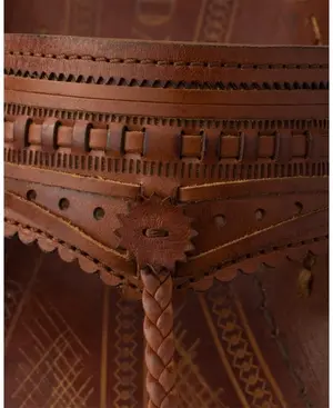 Prada Leather Kolhapuri Sandals