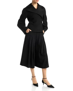 LIBEROWE Wool Culotte Pants