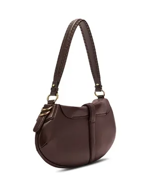 GANNI B Cat Shoulder Bag - Chicory Coffee