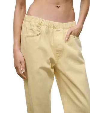 Staud Noah High Rise Wide Leg Jeans