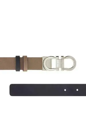 FERRAGAMO Gancini Reversible And Adjustable Belt