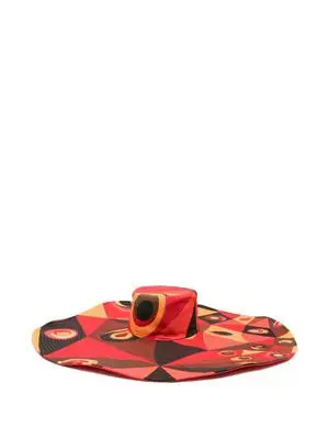 Emilio Pucci Iride Print Wide-brim Sun Hat
