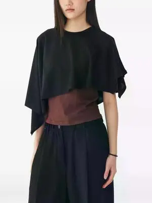 STUDIO TOMBOY Asymmetric Hem Cape