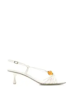 JIMMY CHOO Lova Bead-embellished Sandals