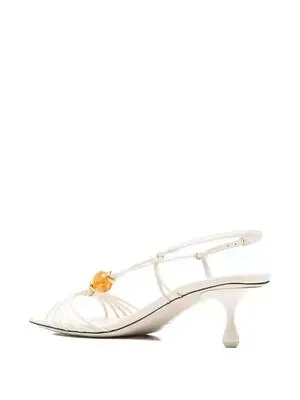 JIMMY CHOO Lova Bead-embellished Sandals