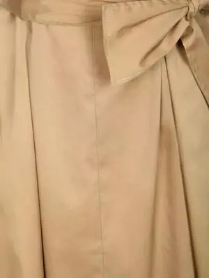 BLANCA VITA Belted V-neck Midi Dress