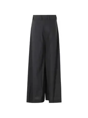 SOLOTRE Pleated Tailored Trousers