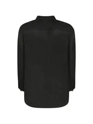 120% Lino Chest-pocket Button-up Shirt