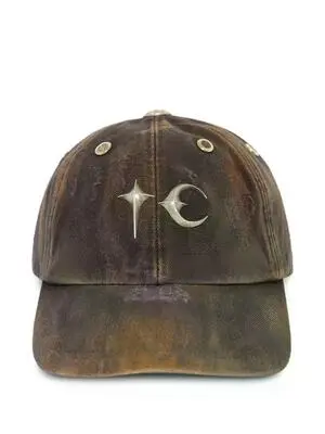 THUG CLUB Tc Two-tone Washed-finish Cap
