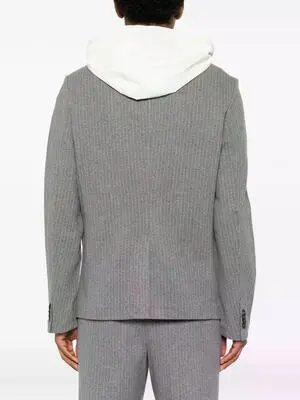 Mackage Pinstripe-pattern Hooded Blazer
