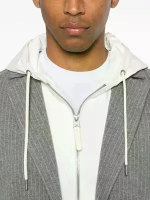 Mackage Pinstripe-pattern Hooded Blazer