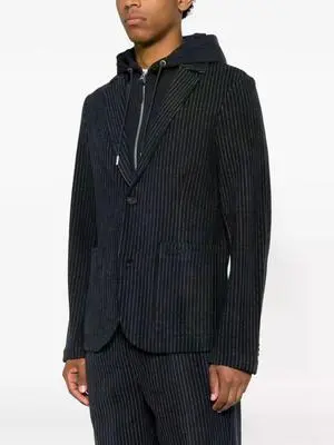 Mackage Pinstriped Hooded Blazer