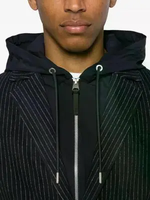 Mackage Pinstriped Hooded Blazer