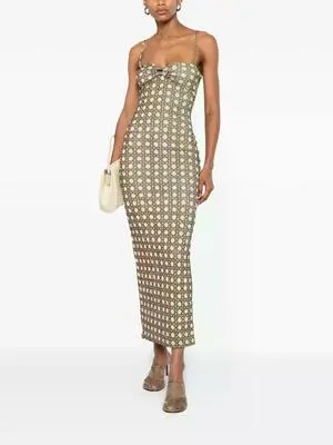 Nanushka Draped Maxi Dress