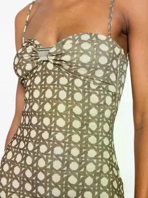 Nanushka Draped Maxi Dress