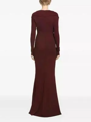 DAISY Slubbed-rib Maxi Dress