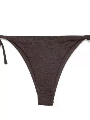 Emporio Armani Floral-jacquard Bikini