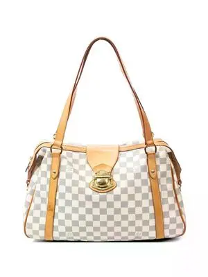 LOUIS VUITTON Damier Azur Stresa Shoulder Bag - Neutrals