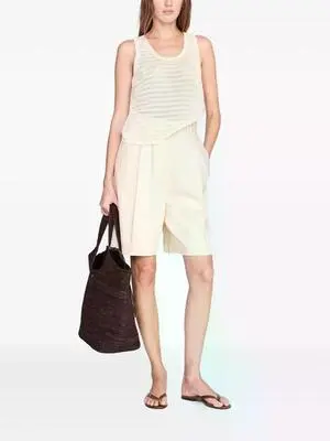 ANINE BING Arie Crochet Knit Tank Top