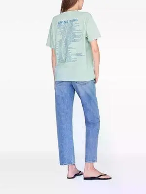 ANINE BING Cade Logo Print T-shirt